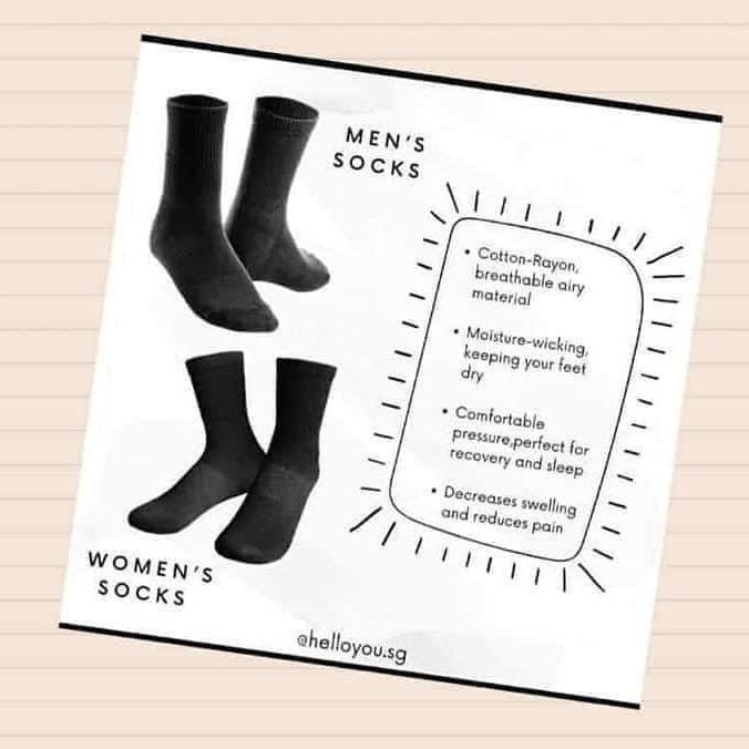 1 PASANG AULORA SOCKS FOR MEN with Kodenshi Fiber 100% ORIGINAL ...