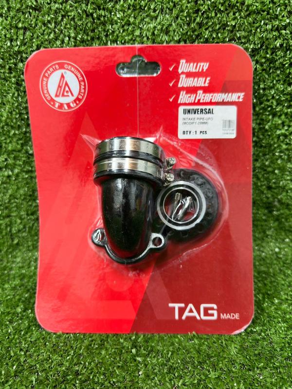 TAG UNIVERSAL RACING INTAKE PIPE UFO 28MM ADJUSTABLE MODIFY - TikTok ...