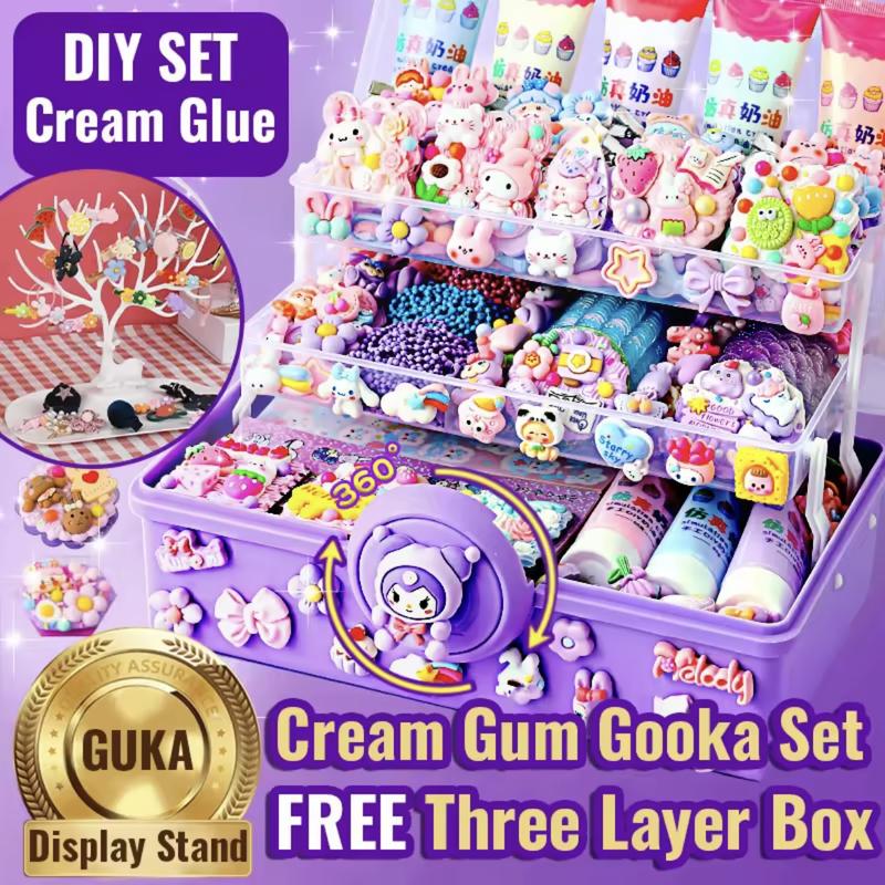 1008PCS Full Set CUCKOO Material Package Sticker Guka Cream Glue ...