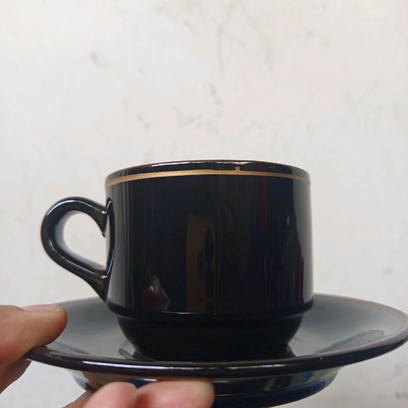 Cangkir Kopi /cangkir keramik/cangkir hotel/cangkir list emas - Shop ...