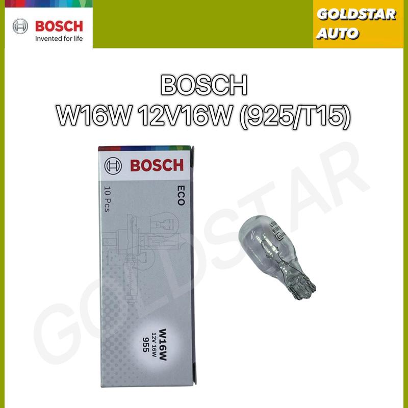 【Bosch Original】W16W T15 925 Halogen Bulb 12V | Reverse / DR - TikTok ...