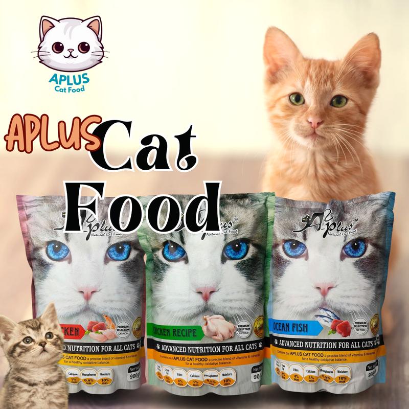 APLUS Cat Food - Makanan Kuching Kering / Makanan kuching Murah ...