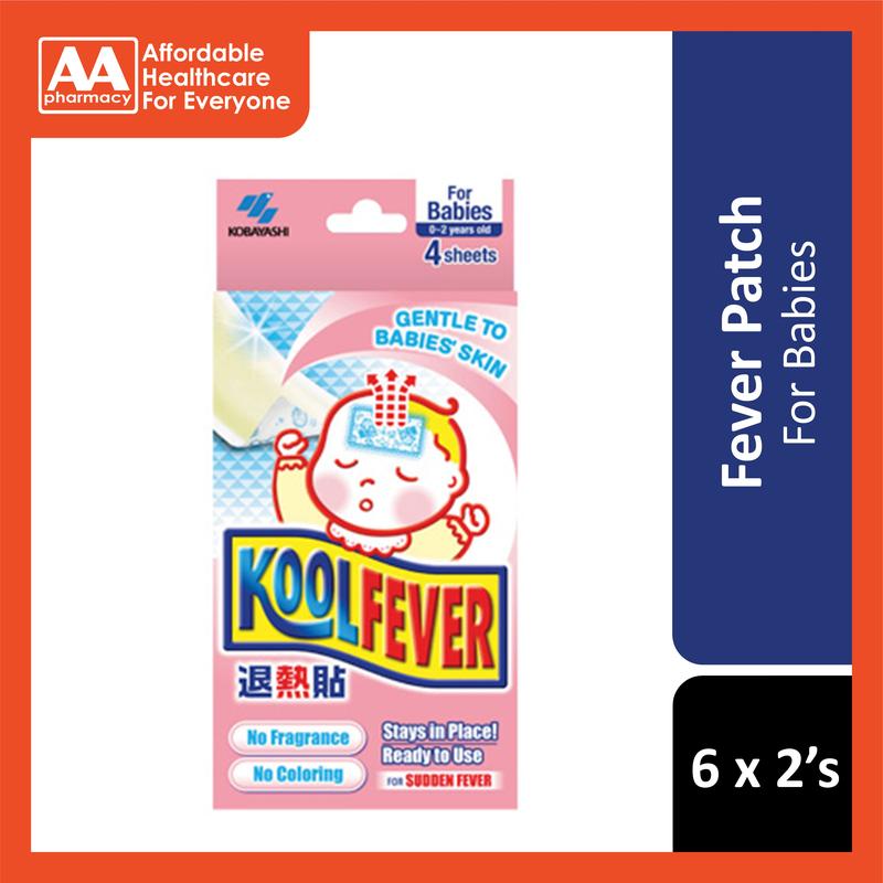 KoolFever Cooling Gel Sheet For Babies (Up to 2 years) 6x2's - TikTok ...