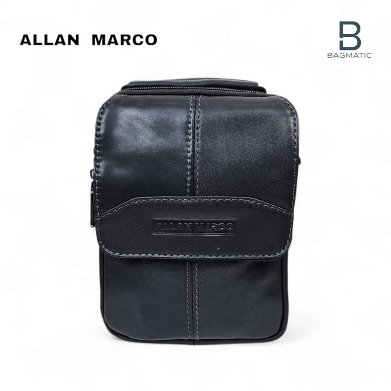 ALAN MARCO Premium Leather Handle Detail Front Flap Messenge - TikTok ...