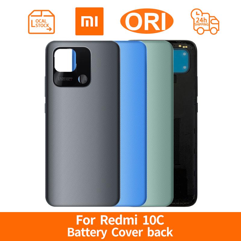 Housing Back Cover for Redmi 10C Battery Cover Back Replacement ...