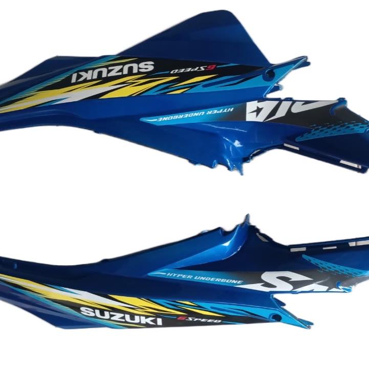 BODY SATRIA FU FACELIFT 2013-2015 BIRU - Shop | Tokopedia