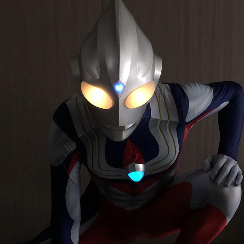Ultraman Tiga Chest Light Timer Lampu Di Dada Ultraman Color Timer ...