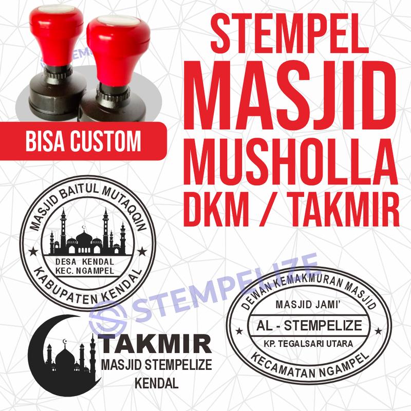 Stempel Masjid / Musholla / DKM / Takmir - Shop | Tokopedia