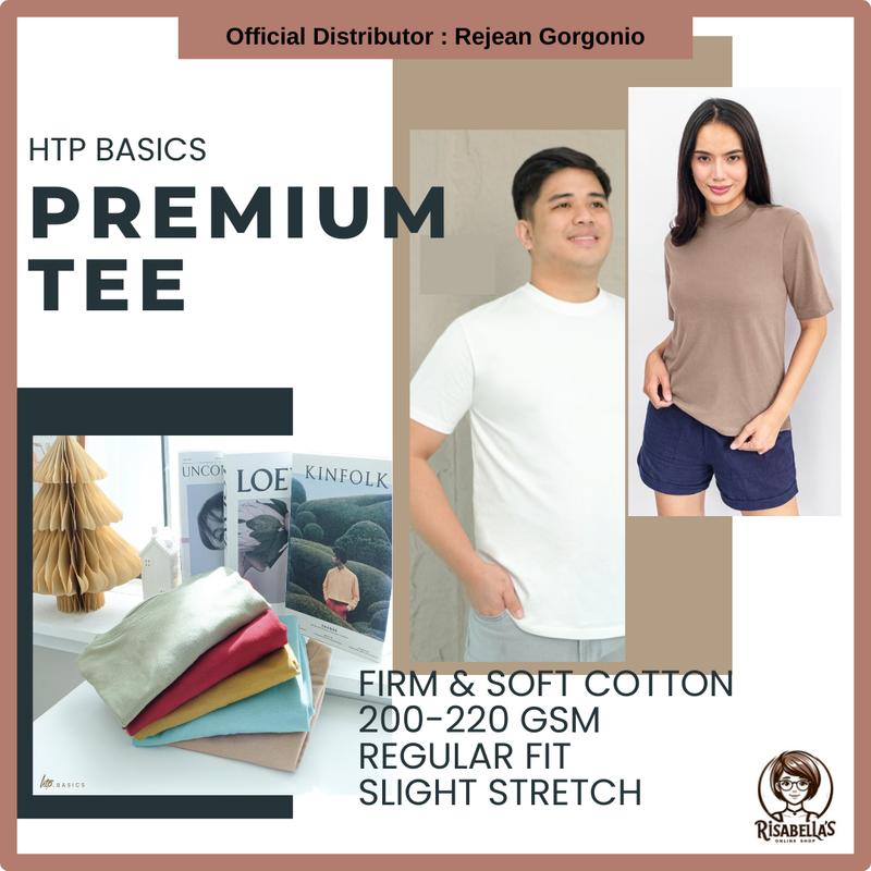 HTP Basics Premium Tee - Firm & Soft Cotton Fabric - Crew Neck - TikTok ...