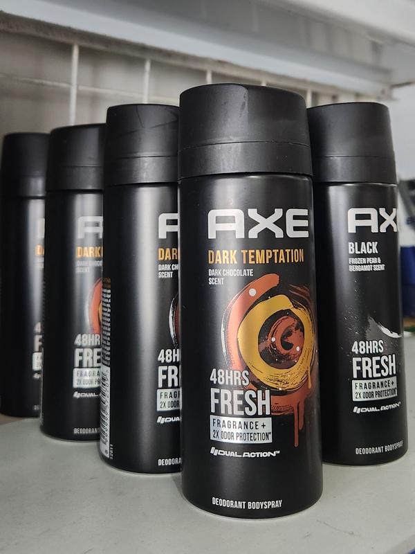 AXE Body Spray Dark Temptation 135ml Wangi Dark Chocolate Tidak Iritasi ...