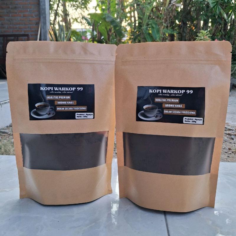 KOPI HITAM -250 gram.Extra premium,extra nikmat.cocok untuk warkop ...