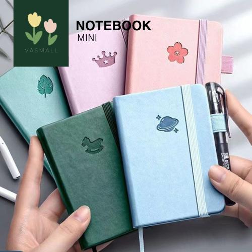 Jual VASMALL- NOTEBOOK BUKU TULIS CATATAN KECIL CANVAS HARD COVER ...