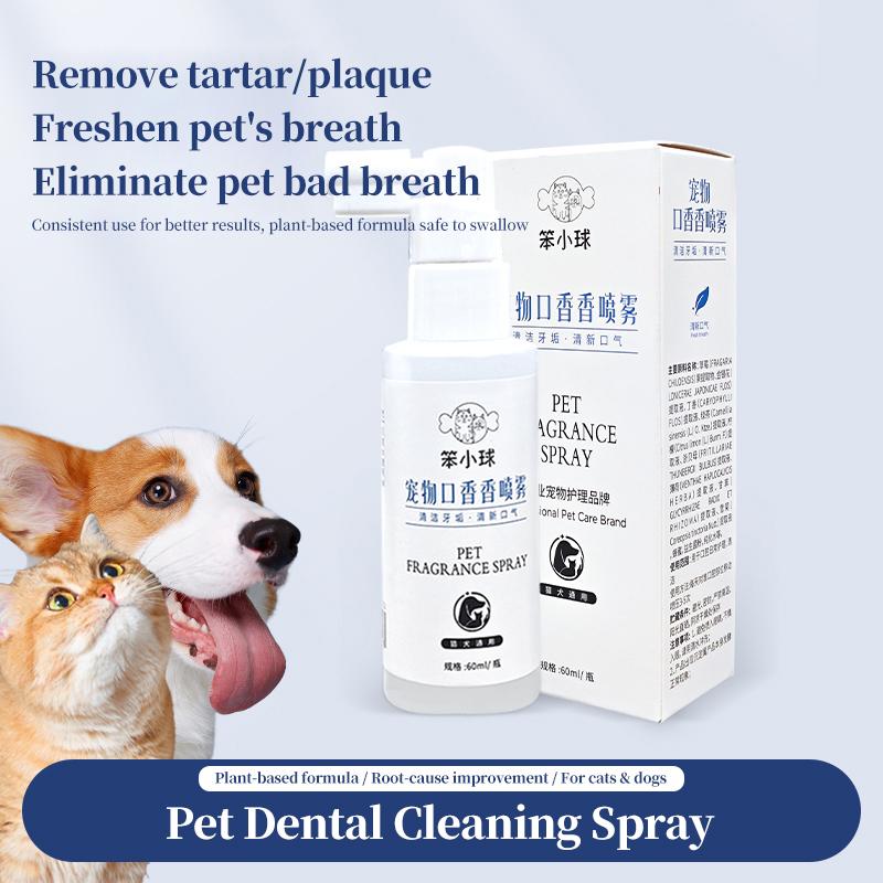 Pet Dental Spray – Tartar Removal, Bad Breath Eliminator, and Oral ...