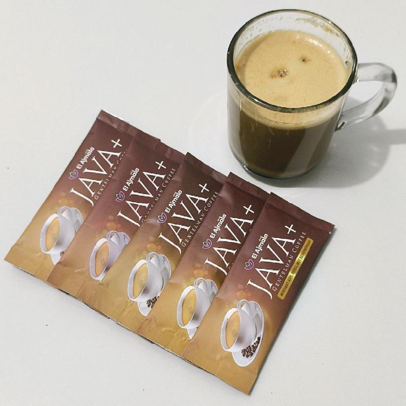 5 Sachet Kopi Robusta Java Plus Krimer Ginseng Coffee Susu Manis - Shop ...