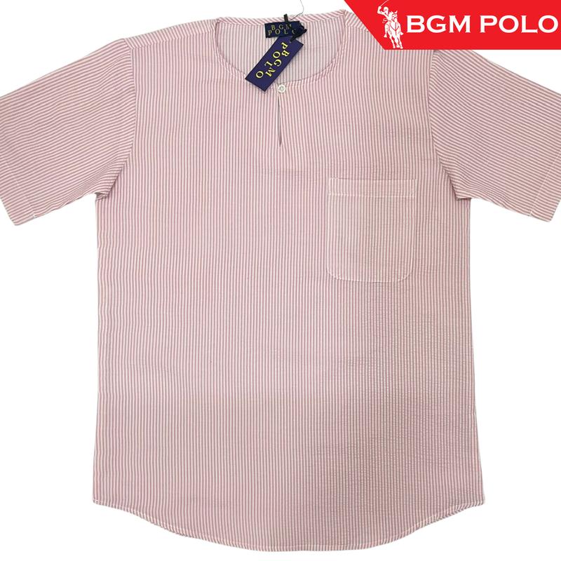 BGM POLO MEN KURTA BINTANG KHALIB 8.0 LENGAN PENDEK -BP-MK402KKL80 ...