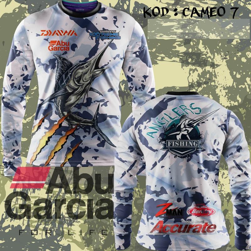 Baju Camouflage, untuk Memancing, Baju-T, Pakaian LELAKI JERSEY ...