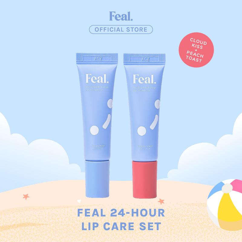 Feal 24-Hour Lip Care Set - Cloud Kiss & Peach Toast - Shop | Tokopedia