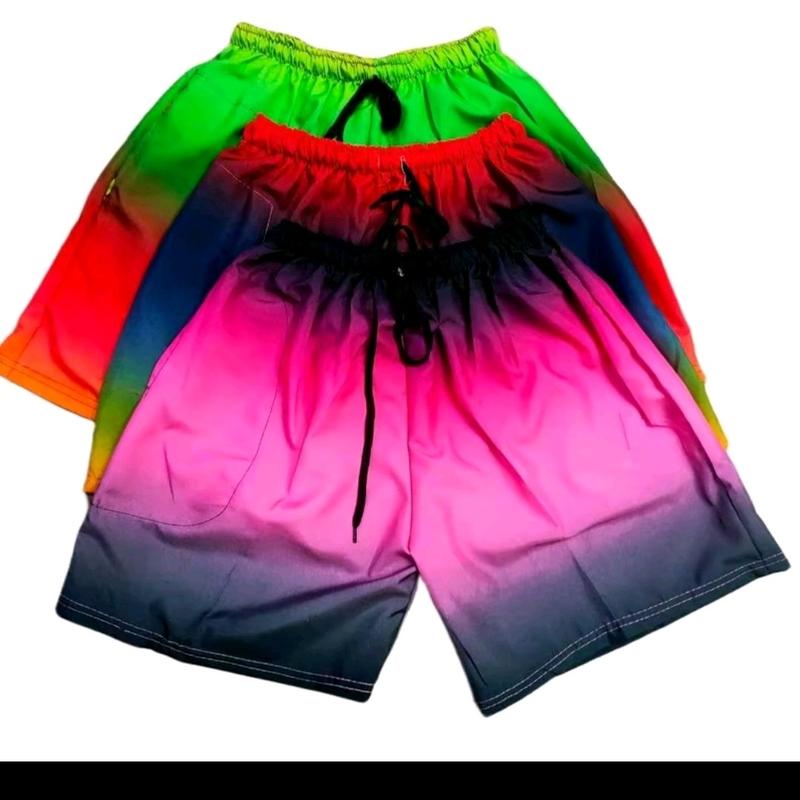 3pcs for 139 pesos! "TRICOLOR DESIGN"Taslan short for adult Unisex ...