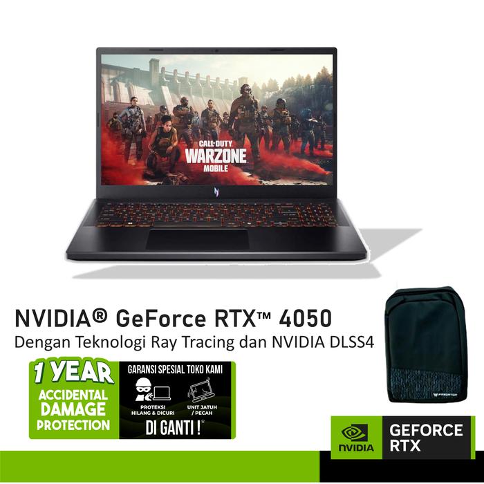 Promo ACER NITRO V 15 ANV15 GeForce RTX 4050 - RYZEN 7 7445HS RAM 16GB ...