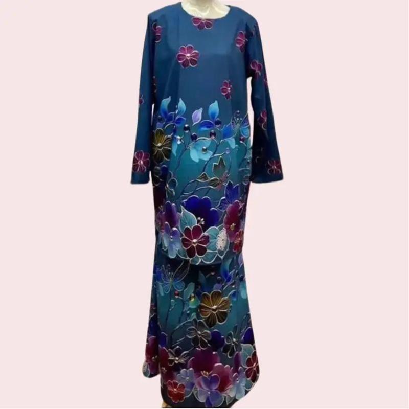 BAJU KURUNG MAGNOLIA - MANGO SILK 20D - TikTok Shop Malaysia
