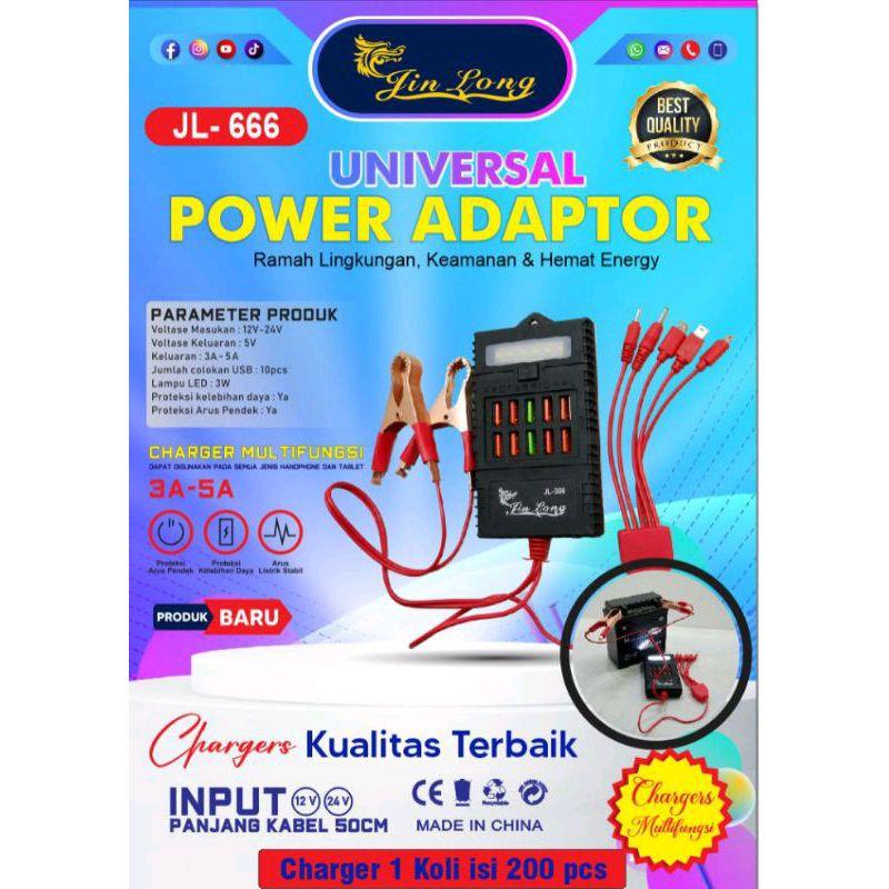 clamp charger 12 in 1. Led ZXT 1078 & JL 666 - Shop | Tokopedia