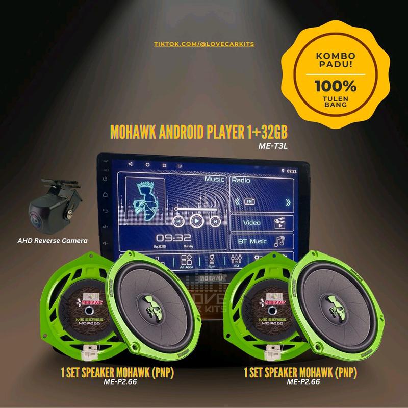 Android Car Player 1gb+32gb Mohawk Green Series Screen QLED - TikTok ...