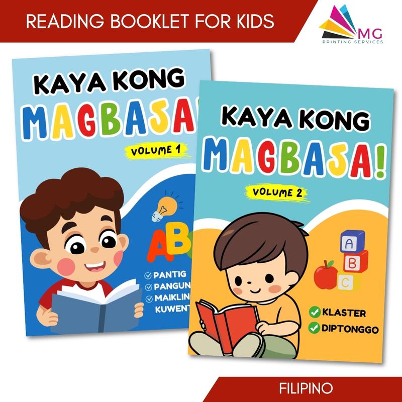 Filipino - Reading Booklet for Kids - Kaya Kong Magbasa! - TikTok Shop ...