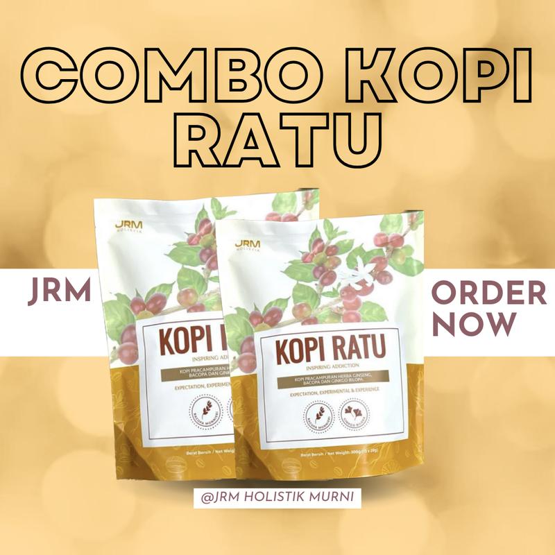 JRM COMBO KOPI RATU By Bonda Rozita JRM HOLISTIK - TikTok Shop Malaysia