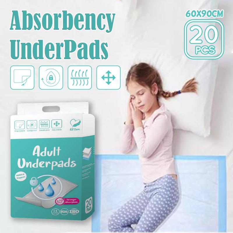 (20pcs/pkt) Baby Kids Underpad 60X90cm Disposable, Underpads - TikTok ...