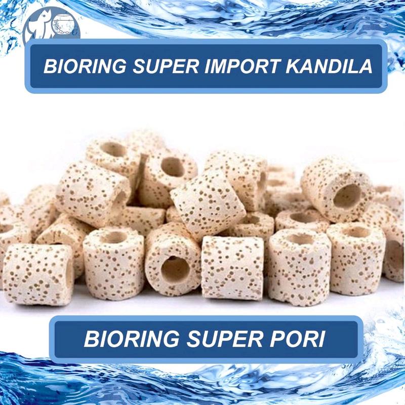 SUPER KERAMIK BIORING PREMIUM RUMAH BAKTERI MEDIA FILTER AKUARIUM ...