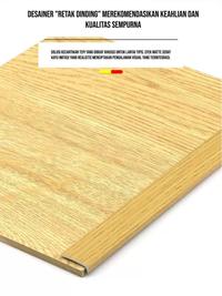 Promo LAIV List Siku L PVC Step Nosing Lantai Tangga Vinyl SPC Lis ...