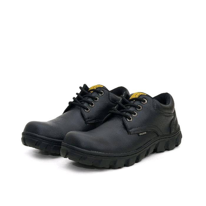 Jual Cheking Sepatu Safety tali Pria dan wanita Ujung Besi Septy Kerja ...