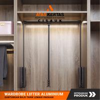 Jual Wardrobe Lifter Hanger Gantungan Baju Tarik Lemari Slow Motion ...