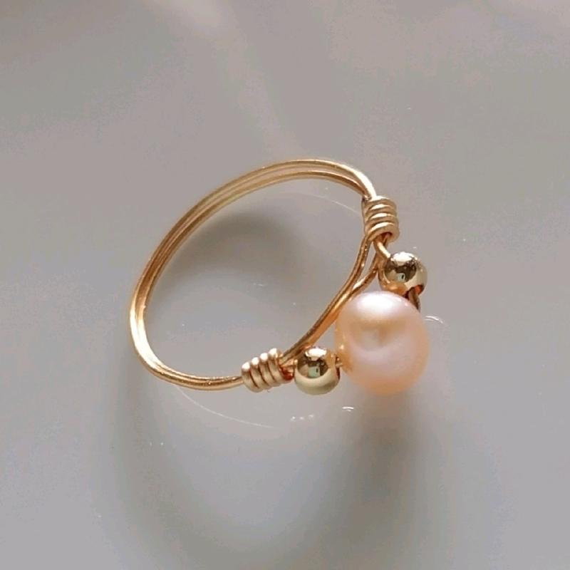 6mm️* 14k Gold Filled (Suasa) Cincin Mutiara Sabah - TikTok Shop Malaysia