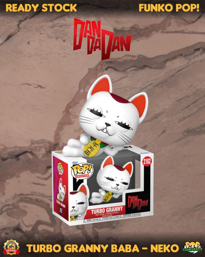 Promo Funko POP! Anime - Dan Da Dan - Turbo Granny Neko Mode / Turbo ...