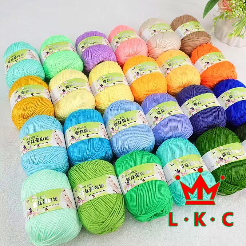 ABY01 Readystock Benang Kait Baby Yarn Soft Yarn Crochet Yar - TikTok ...