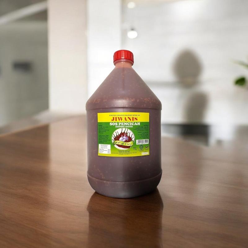 JIWANIS Sos Pencicah (Botol Besar 4kg) maximum oder 3 peroder - TikTok ...