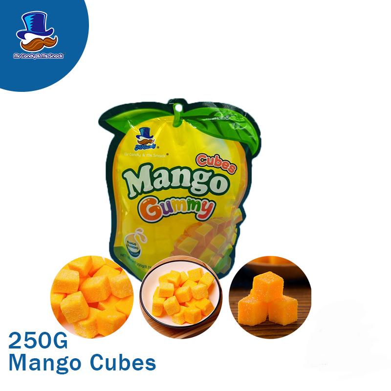 Gummy Mango Cubes 250G/50-60pcs /Gummy Candy/Sweet&Candie - TikTok Shop ...