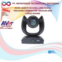 Jual AVER CAM570 4K DUAL LENS AUDIO TRACKING CAMERA FOR MEDIUM AND ...