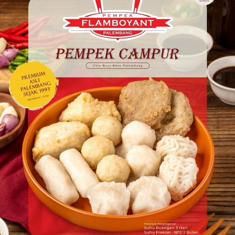 PAKET BESAR 210k Isi pempek Kecil kapal Selam Lenjer besar Makanan ...