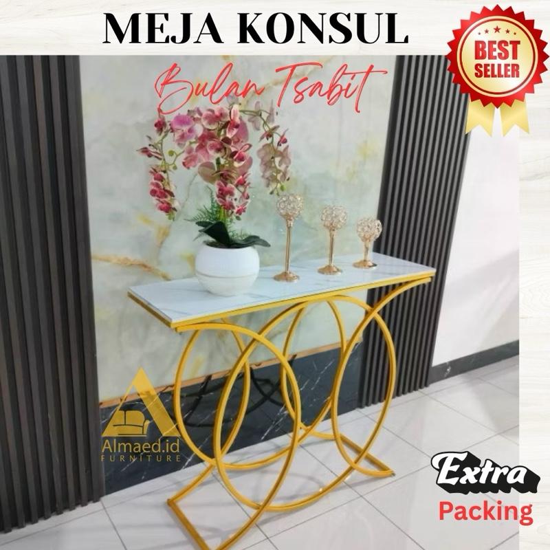 Meja Console Minimalis Model Bulan Tsabit/ Meja Console Mewah Viral ...
