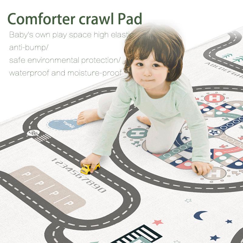 SG SPOTS XPE Baby Play Mat, 200x180x1.5cm, Foldable & Waterproof ...