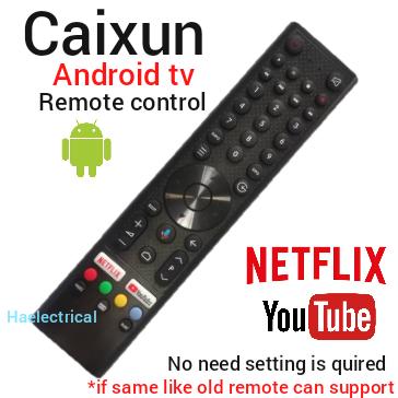 ((Caixun)) Android LED TV Remote Control EC-43S1A EC-50S1A EC-55S1A LE ...