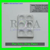 Promo Plat Tetes / Spot Plate / Drip Plate / Alat Sampel Larutan - 12 ...