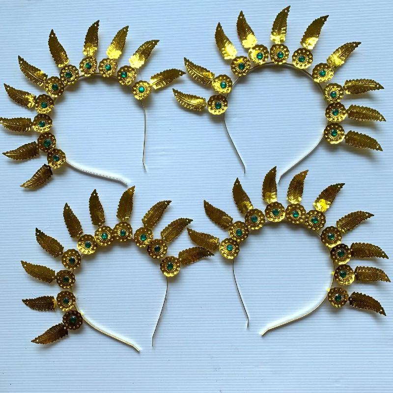 mahkota bando tari tradisional bando emas tari adat dan untuk acara ...