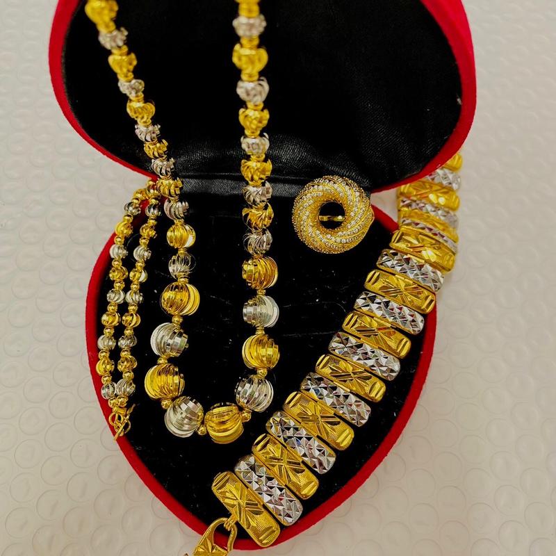 SJ JEWELRY SETS EMAS BANGKOK PERHIASAN HARIAN WANITA - TikTok Shop Malaysia