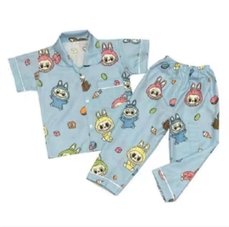 piyama/baju tidur anak terbaru motif labubu viral usia 1-10tahun - Shop ...