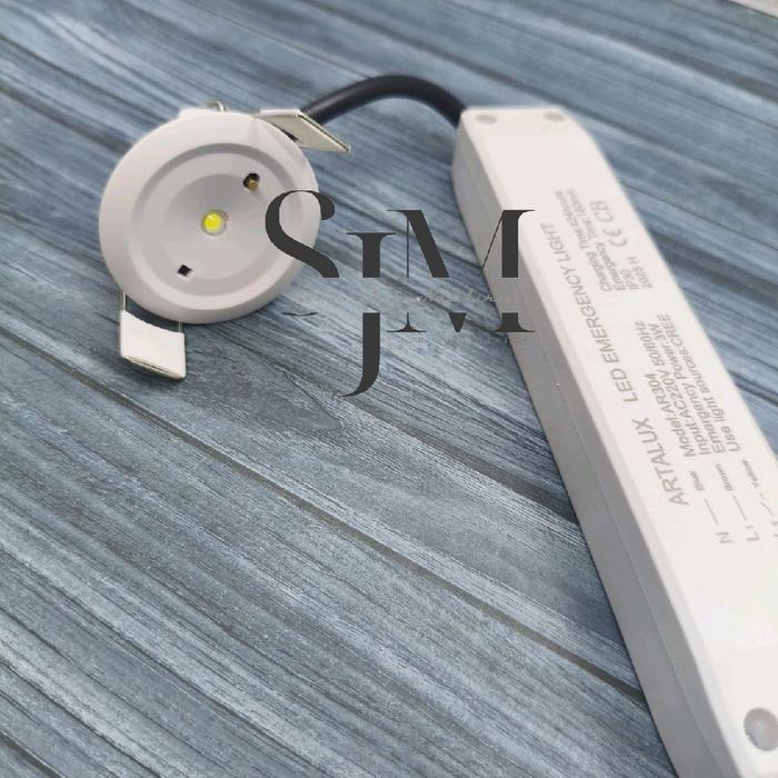 Jual Lampu Emergency Downlight Artalux - Downlight Outbow artalux 3w ...