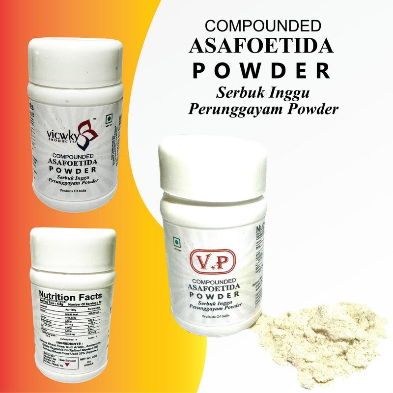 VP Asafoetida Powder 40g Serbuk Inggu, Perunggayam Powder - TikTok Shop ...