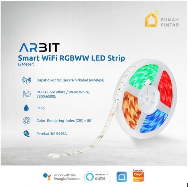 ARBIT Smart WiFi LED Strip 2 Meter - Shop | Tokopedia